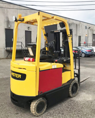 Hyster forklift electric E50XN-33 5000 lbs used » Forklift Plus