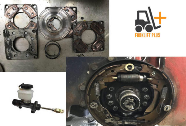 Forklift brake job (repair) » Forklift Plus