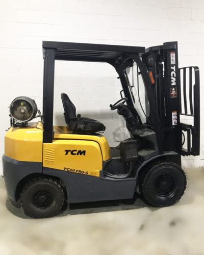 TCM FG25T3LFC Propane Forklift with Rain Guard » Forklift Plus