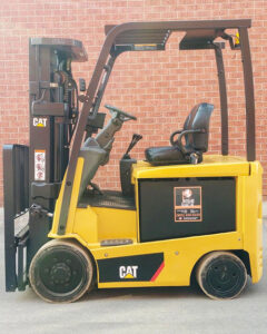 Electric Forklift Caterpillar EC25N2 5000 lbs Forklift Plus