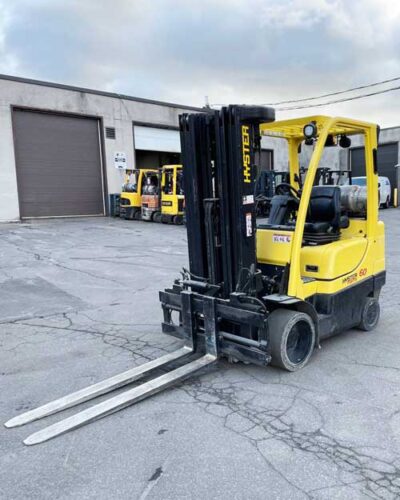 LPG Forklift Hyster S60FT 6000 Lb Quad Mast » Forklift Plus