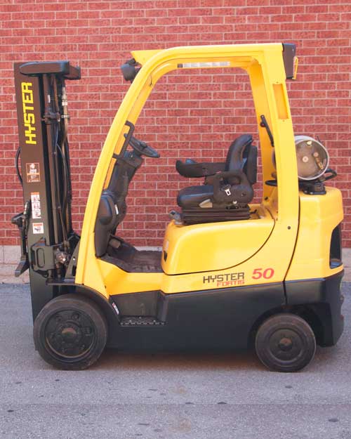 Forklift S50FT Propane 5000 Lbs Hyster Used - FORKLIFT PLUS