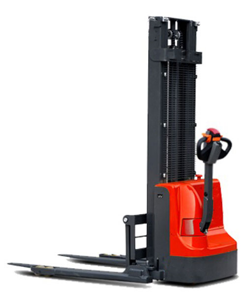 Electric straddle stacker CTQB15T 3300 lbs » Forklift Plus