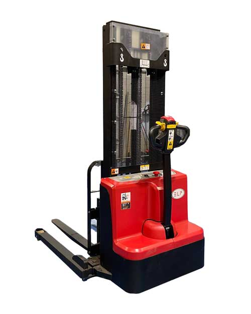 Electric straddle stacker ELF-WS33138 » Forklift Plus