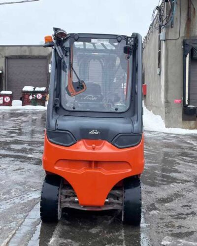 Outdoor Electric Forklift Linde E50 with cabin 10000 Lbs » Forklift Plus
