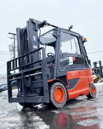 Outdoor Electric Forklift Linde E50 with cabin 10000 Lbs » Forklift Plus