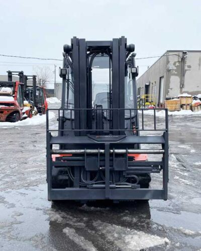 Outdoor Electric Forklift Linde E50 with cabin 10000 Lbs » Forklift Plus