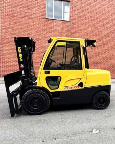 Diesel Forklift Hyster H100FT 10000 Lbs with Cabin » Forklift Plus