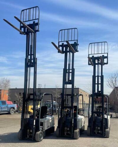 Chariot élévateur Crown SC5245-40 3 roues 4000 lbs » Forklift Plus