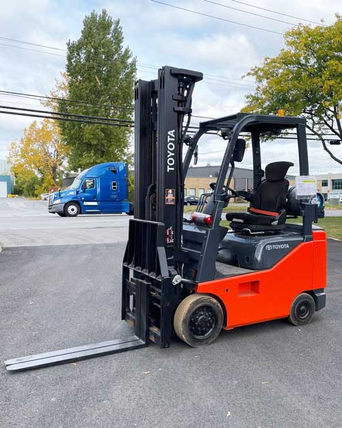 Chariot élévateur Toyota Propane 8FGCU18 | 3500 lb » Forklift Plus